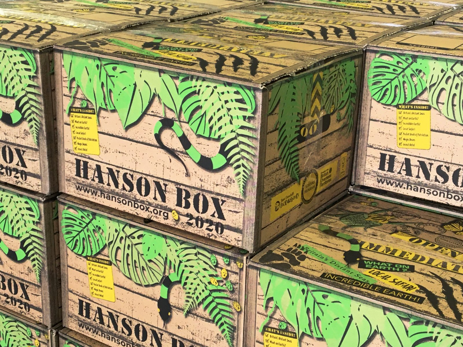 Hanson Box Project | Don Hanson Charitable Schools Foundation
